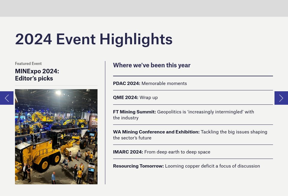 2025 Event Calendar - Mine Australia | Issue 50 | December 2024